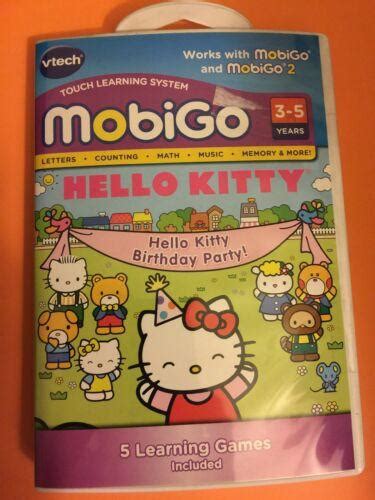 New Vtech Mobigo Hello Kitty Birthday Party For Mobigo And Mobigo 2