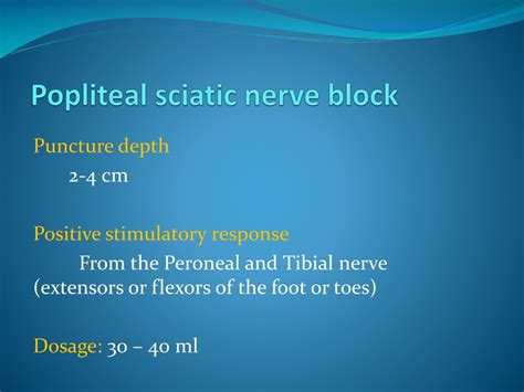Ppt Peripheral Nerve Blocks Using Nerve Stimulator Powerpoint Presentation Id 9214544