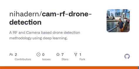 Github Nihaderncam Rf Drone Detection A Rf And Camera Based Drone