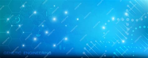 Premium Vector Dna Spiral Molecule Structure On Background Of