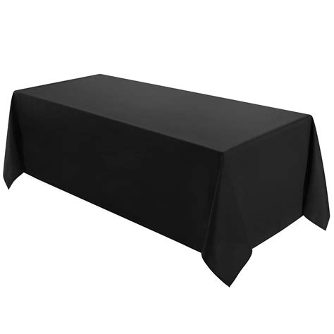 Vidafete 10 Pack 90 132inch Rectangle Tablecloth Polyester Table Clothstain Resistant And