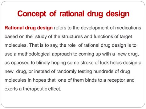 Rational Drug Design Pptx