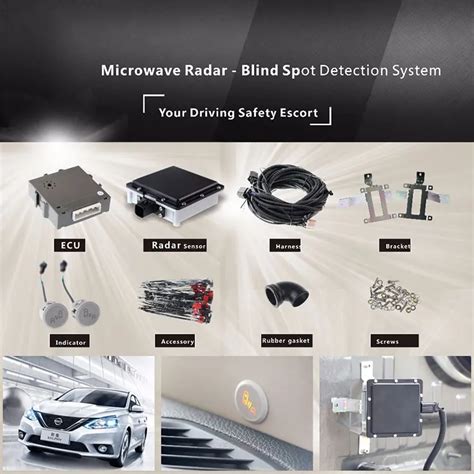 Blind Spot Assist Detection Sensor Warning Monitor System Bsa Bsd Bsm