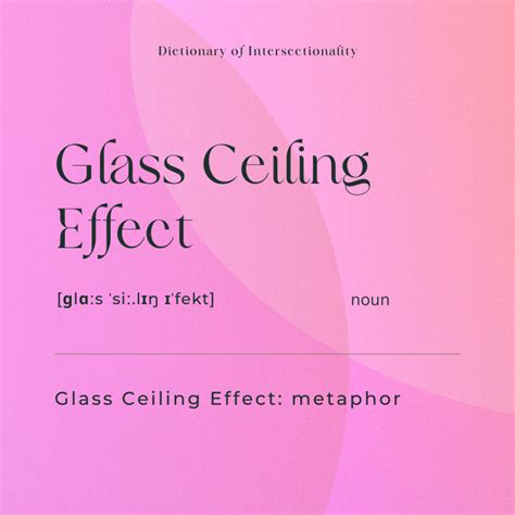 Glass Ceiling Effect Pink Talks