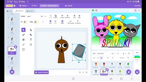 I Got Sprunki Phase 1 2 And 3 On Scratch 1and2 Are Bettericons And Phase