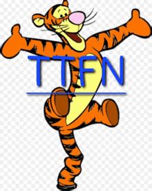 Tigger Ta Ta For Now S Tenor