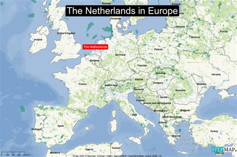 Holland Location On World Map Netherlands Location On The World Map
