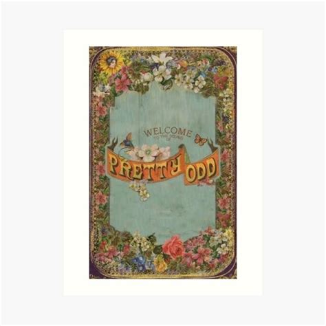 Pretty Odd Album Art Art Print For Sale By Slaycore Redbubble