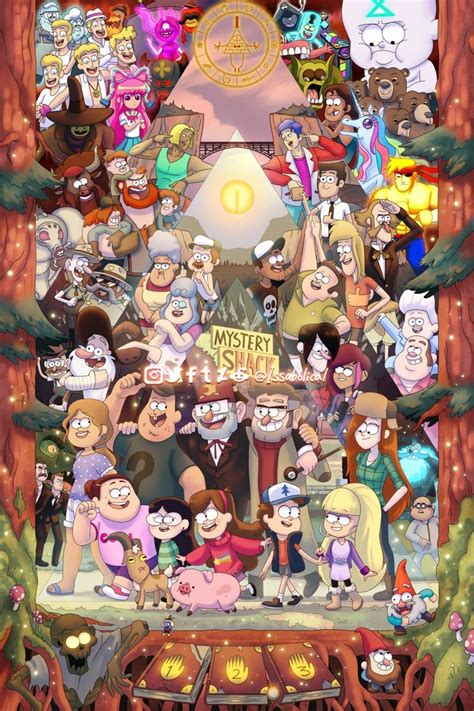 Pin By Kythrich On Disney Stuff Gravity Falls Fan Art Gravity Falls Art Gravity Falls Poster
