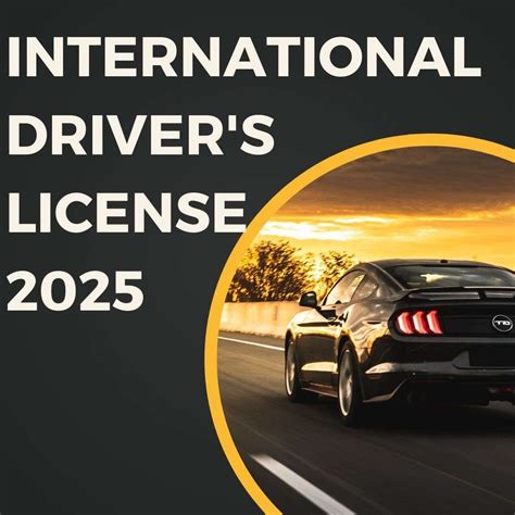 International Driving Permit 2025