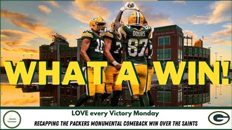 Recapping The Green Bay Packers Massive Week 3 Win Talking The Many