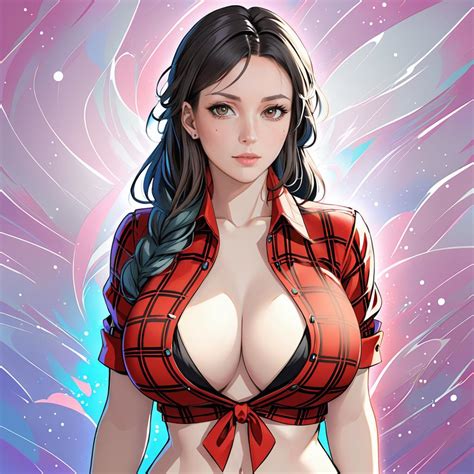 Edgy Anime Inspired Female Character