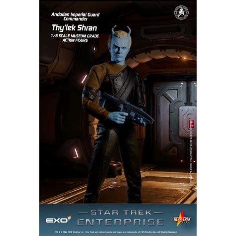 Star Trek Enterprise Andorian Imperial Guard Commander Thylek Shran 1