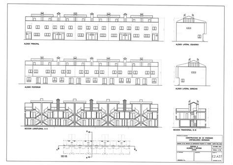Proyecto De Ejecución Completo De 33 Viviendas D3 Cad