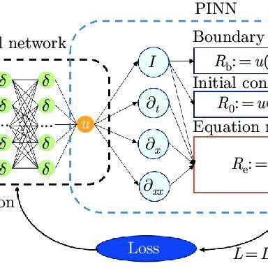 Schematic Diagram Of The Pinn Framework Color Online Download