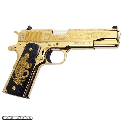 Colt 1911 El Presidente De Oro 38 Super