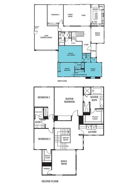 Next Gen Floorplan Lennar House Plans One Story Basement House Plans