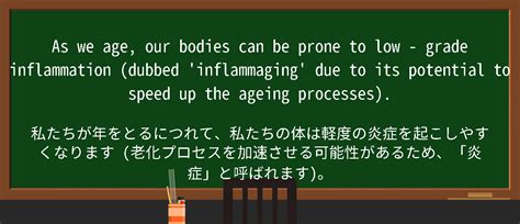【英単語】low Grade Inflammationを徹底解説！意味、使い方、例文、読み方 おもしろい英文法