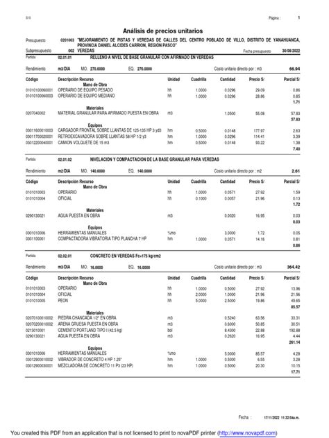 Apu Veredas Descargar Gratis Pdf Hormigón Materiales De Construcción