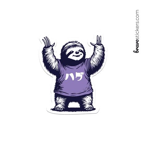Oso Perezoso Abrazo 👏bravo Stickers