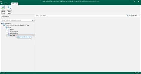 Step 1 Launch Restore Wizard Veeam Backup And Replication User Guide