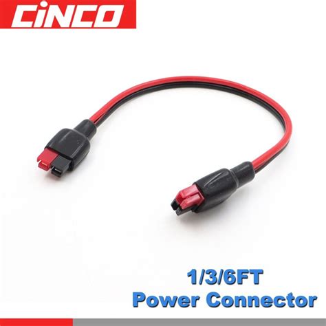Power Plug Extend Cable Solar Wire 6 3 1 Ft Pp30 30a Battery Wire Connect Extention Quickly