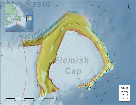 Map Of Flemish Cap