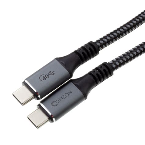 40gbps 100 Watt Usb4 Cable 8k4k Usb C 3ft Comzon®