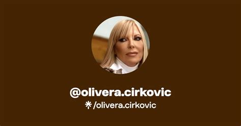 Oliveracirkovic Instagram Tiktok Linktree