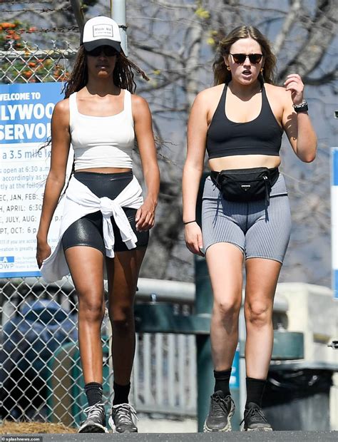 Malia Obama Puts On A Sporty Display In Bike Shorts For La Hike Daily