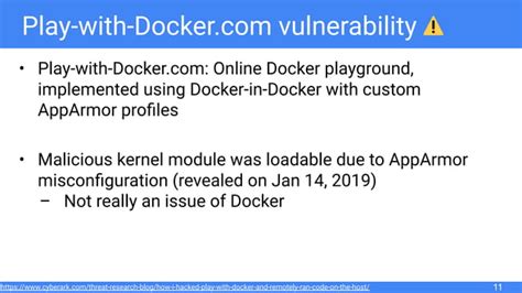Rootless Containers And Unresolved Issues Pdf