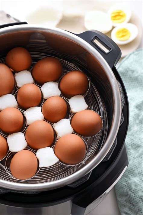Instant Pot Hard Boiled Eggs With Herb Butter And Oysters