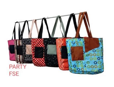 Printed Ladies Polyester Tote Bag At ₹ 210piece In Bengaluru Id