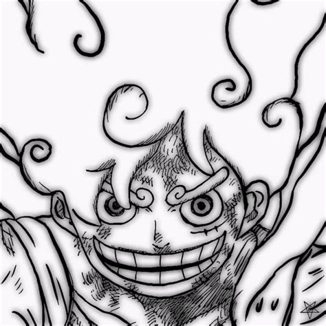 Luffy Gear 5th Icon One Piece Cartoon One Piece Drawing Anime Wallpaper