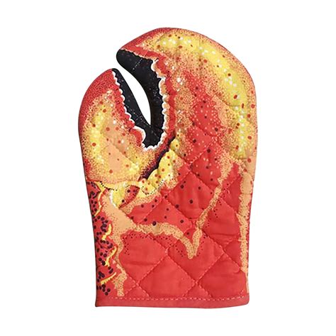 Dptalr Crab Claw Gloves Oven Gloves Microwave Anti Scalding Baking