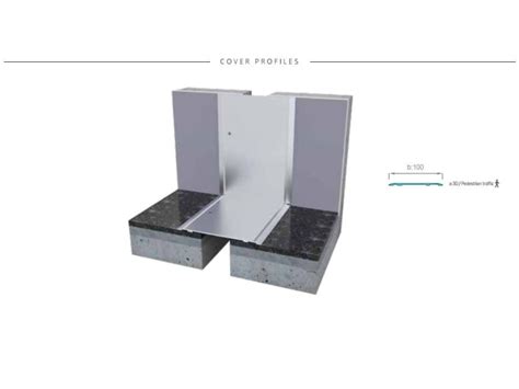 Qatar 100mm Aluminium Expansion Joint Cover