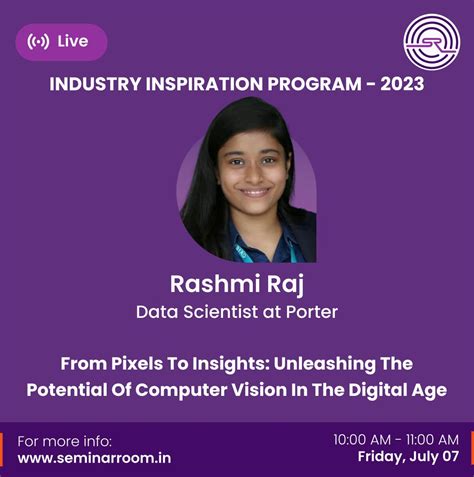 Rashmi Raj On Linkedin Computervision Seminar