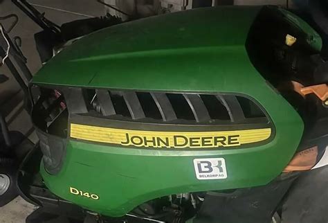 John Deere D140 Hood Parts Diagram And Details