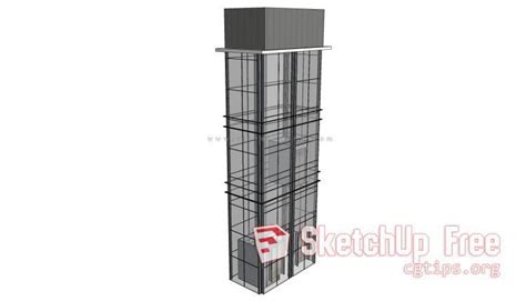 Elevator 003 Sketchup Models For Free Download