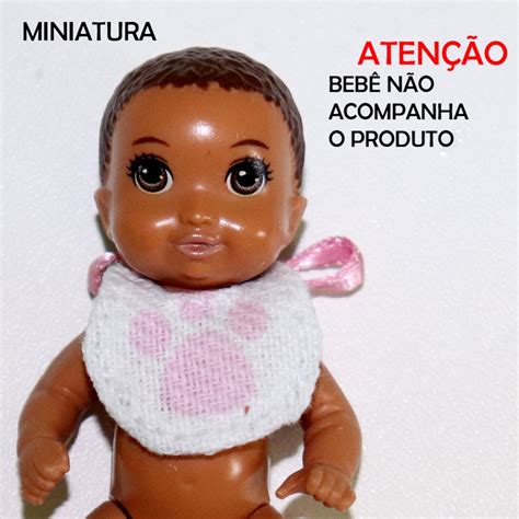 Babador Para Bebê Da Barbie Miniatura Shopee Brasil