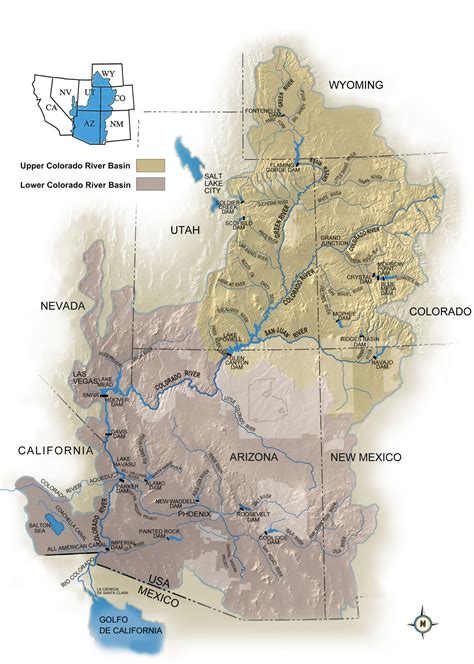 Data Viz Surveying Colorado River Basin Maps
