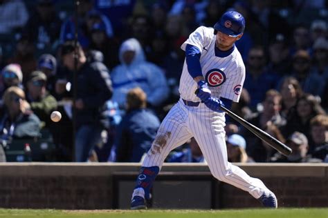 Michael Busch Homers For Chicago Cubs Against Former Team Yahoo Sports