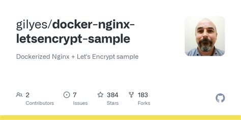 Github Gilyesdocker Nginx Letsencrypt Sample Dockerized Nginx Let