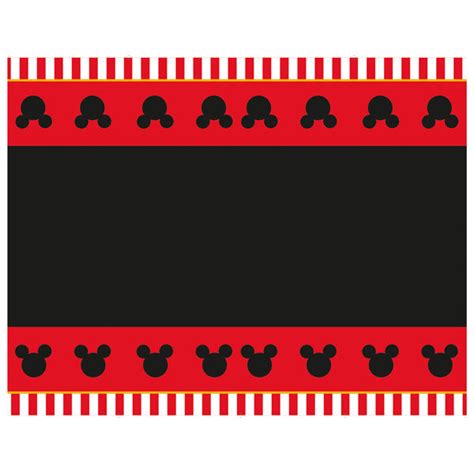 Mickey Mouse Printable Border
