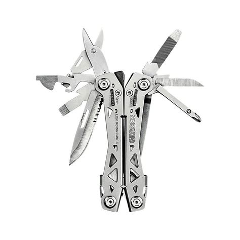 Gerber Multi Tool Suspension Pocket Knife Paraframe Combo Color Silver