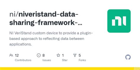 Github Niniveristand Data Sharing Framework Custom Device Ni