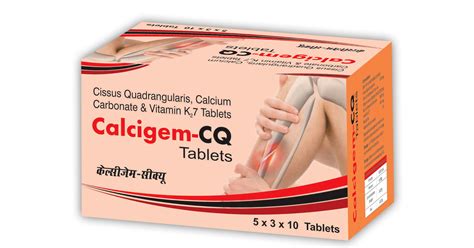Calcigem Cq Tablets Agron Remedies