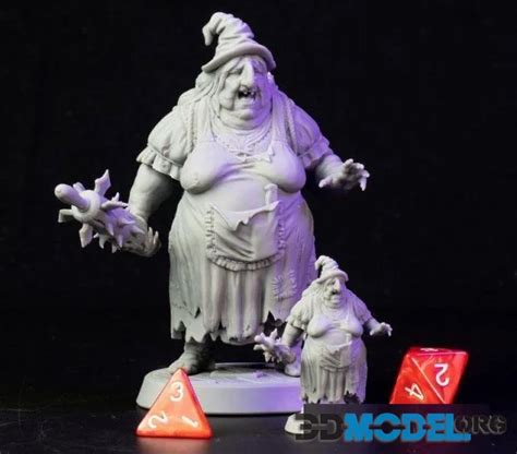 3d Model Green Hag