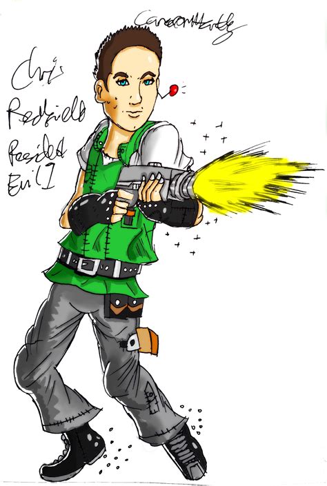 Classic Chris Redfield By Densetsu1000 On Deviantart