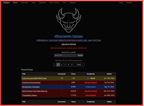 Site Spotlight Doxbin Darkowl